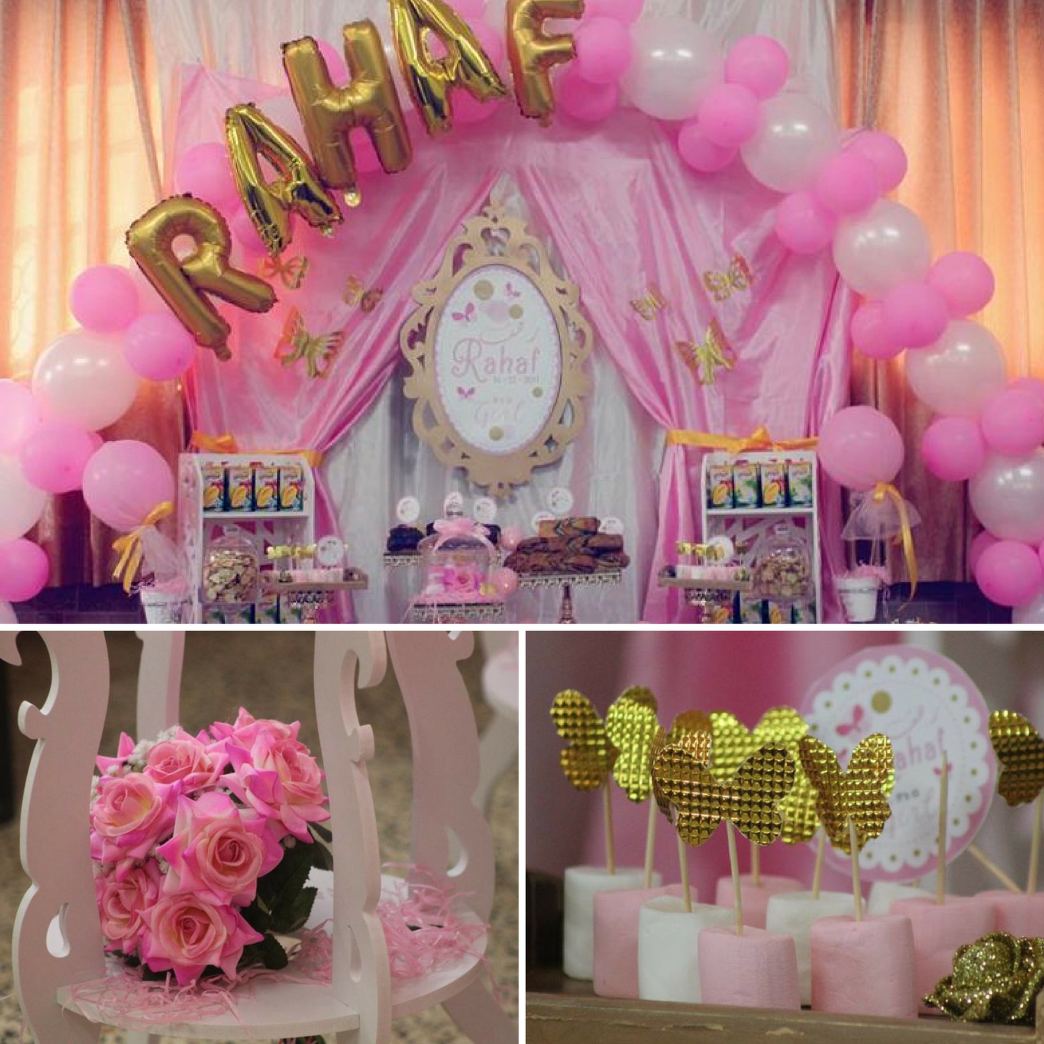 Pretty Pink Princess Shower – Baby Shower Ideas 4U