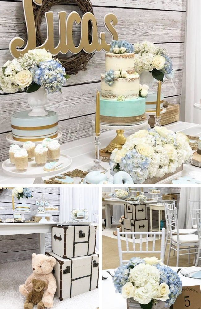Rustic Style Baby Shower – Baby Shower Ideas 4U
